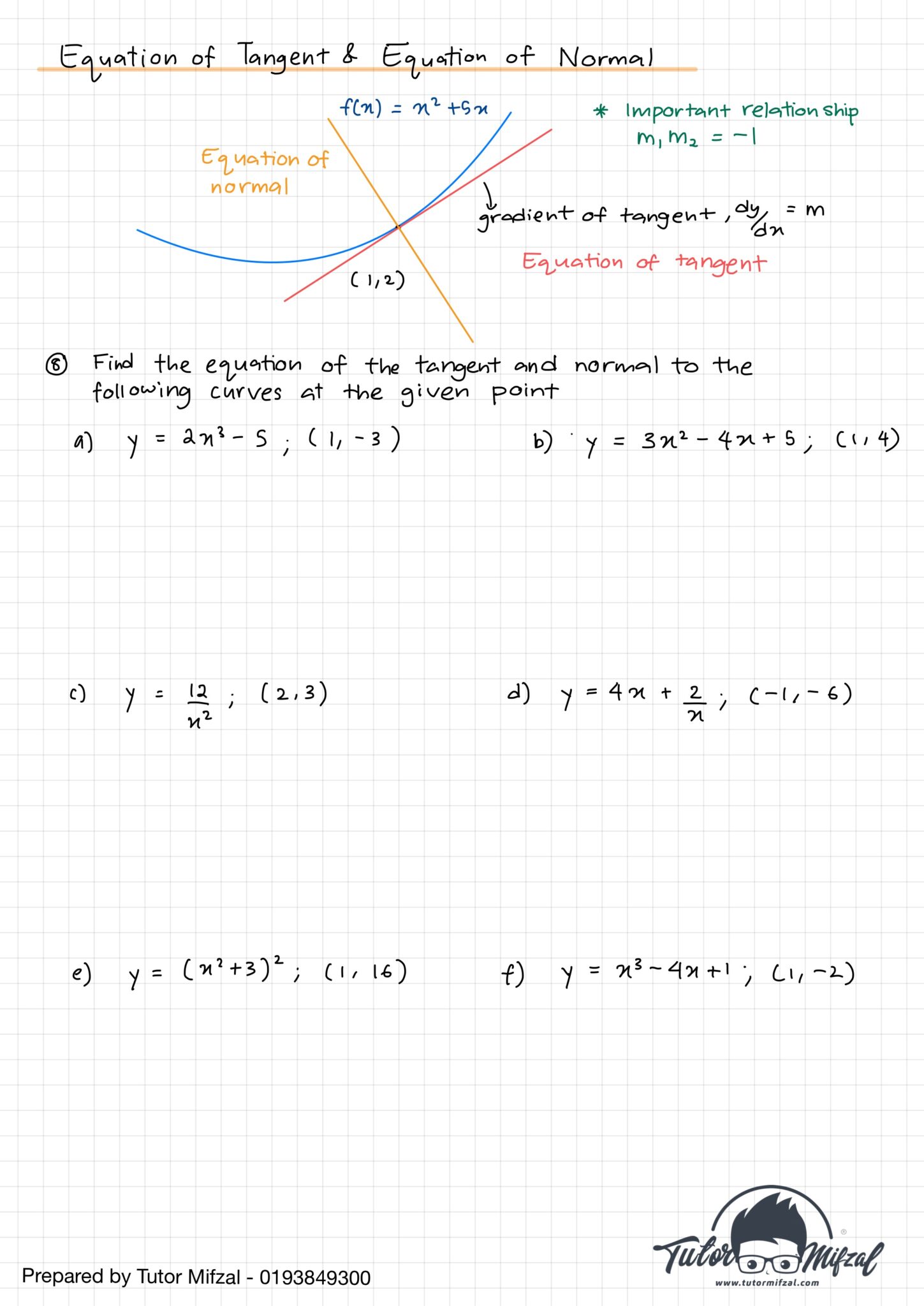 Form 5 Additional Mathematics Module - Afterkelas