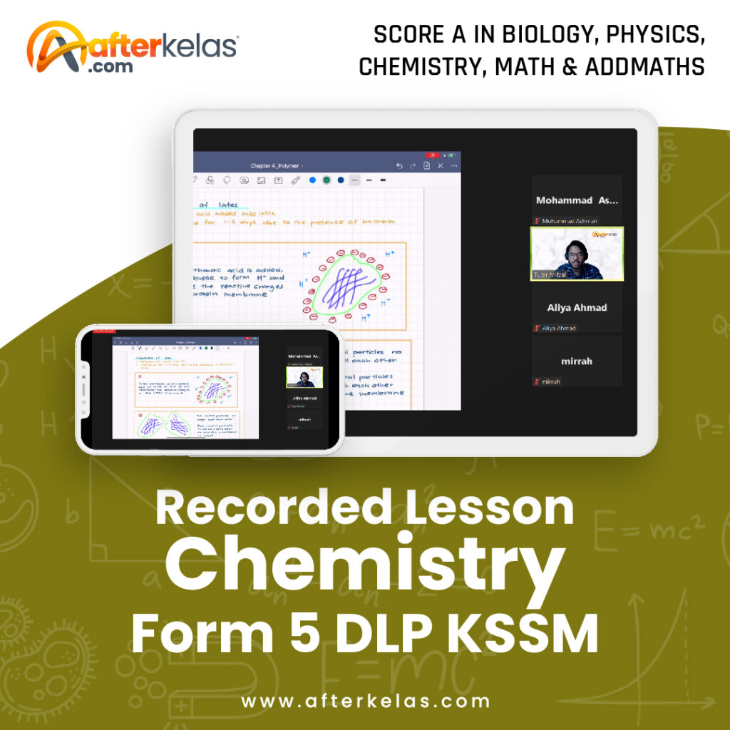Recorded Lesson - Chemistry Form 5 DLP KSSM - Afterkelas