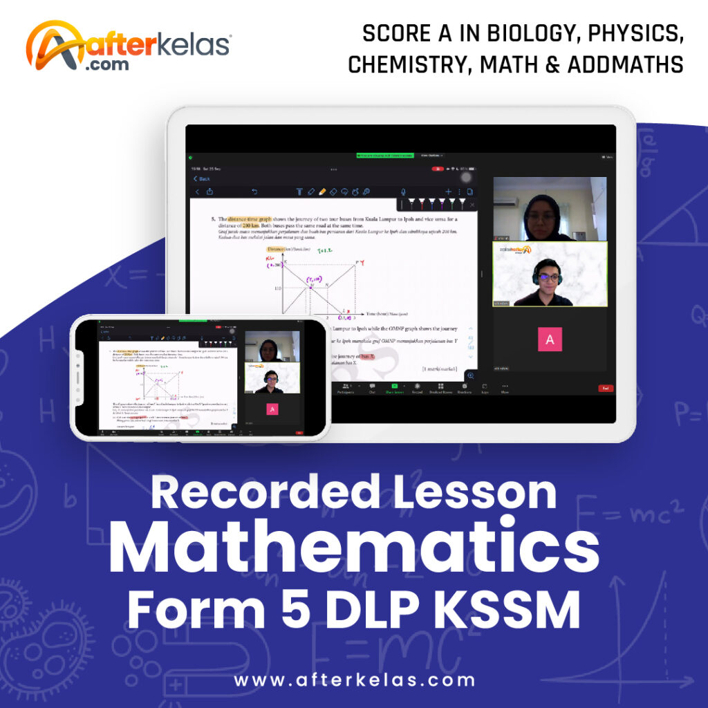 Recorded Lesson - Mathematics Form 5 DLP KSSM - Afterkelas